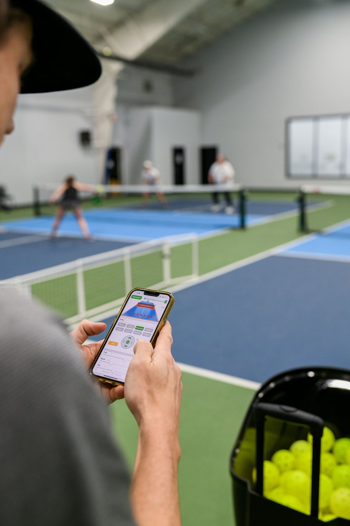 Meet Erne – Erne Pickleball Machine