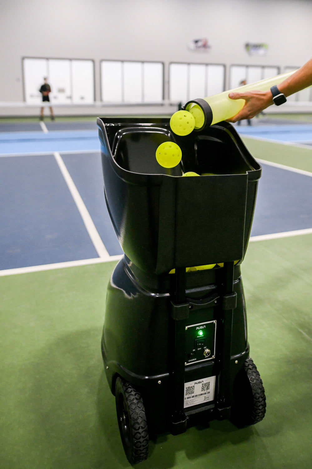 Meet Erne – Erne Pickleball Machine